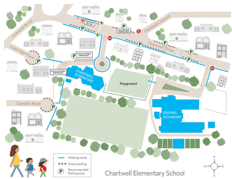 Getting Here | Chartwell Elementary School